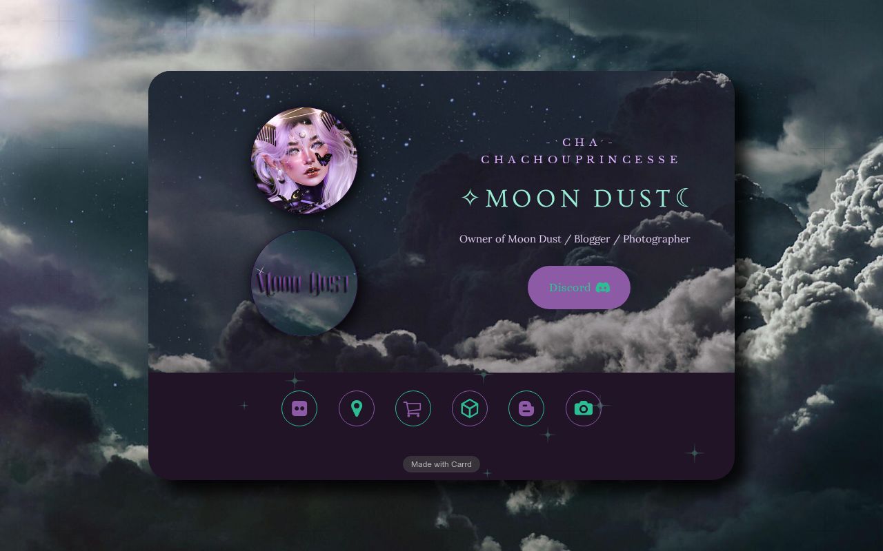 Cha / Moon Dust Links